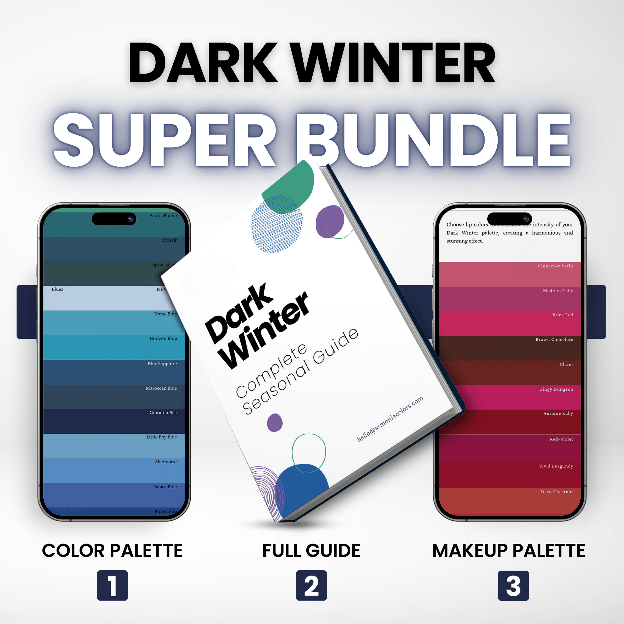 Dark Winter Color Palette | Everything You Need to Know – Chromawings