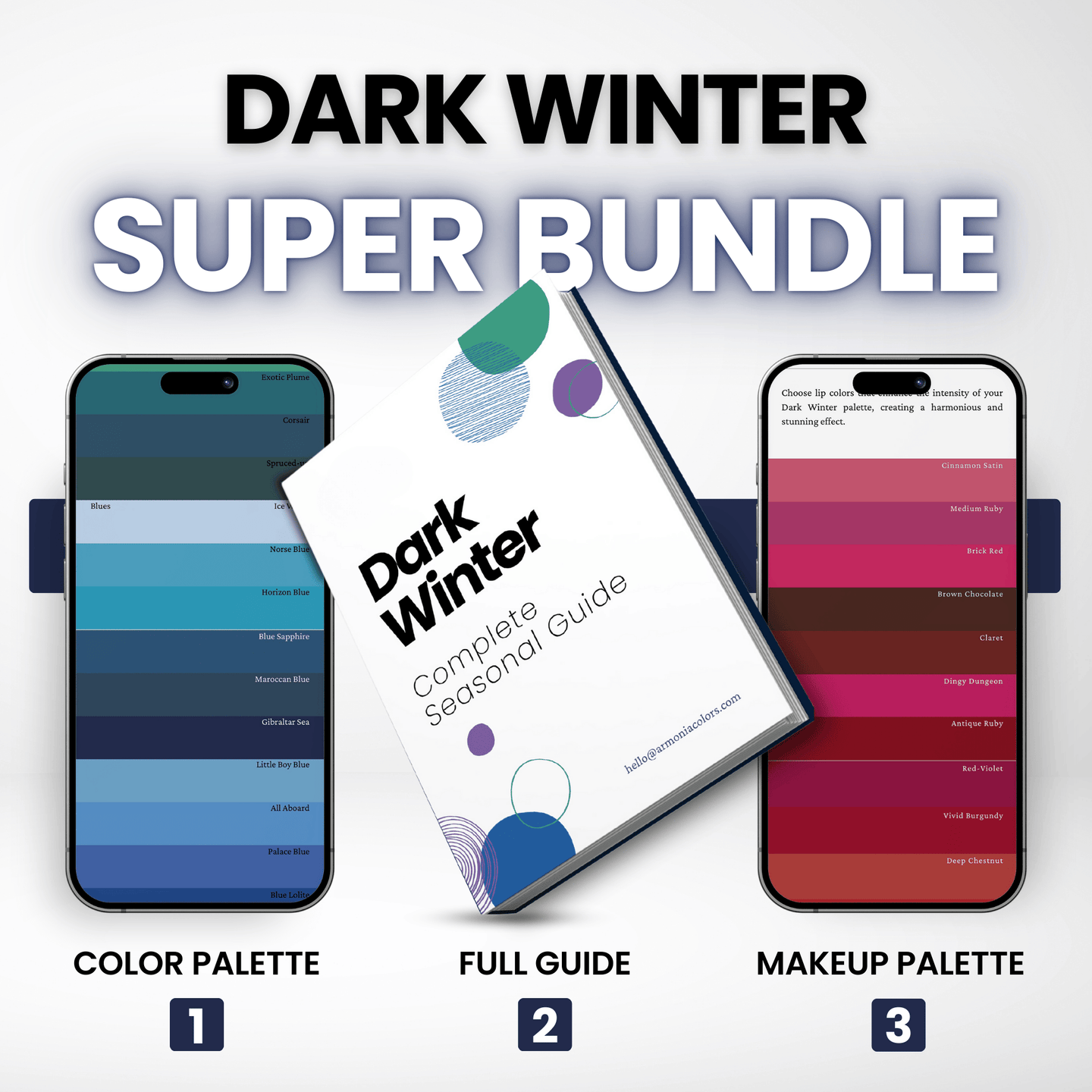 Dark Winter Color Palette | Everything You Need to Know – Chromawings