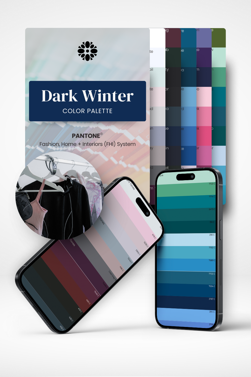 Dark Winter Color Swatch: Shop Your Colors – Chromawings