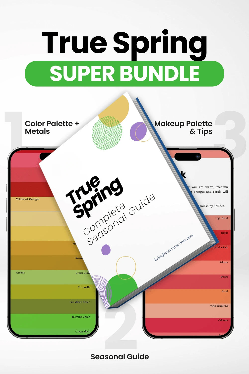 True Spring Super Bundle: Colors, Makeup & Complete Guide – Chromawings